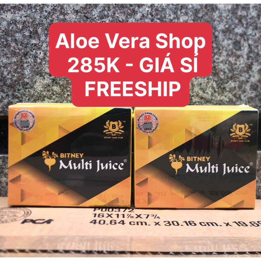 (GIÁ SẬP SÀN) Combo 2 Hộp Multi Juice 10 Gói Của Malaysia Cân Bằng Chức ...