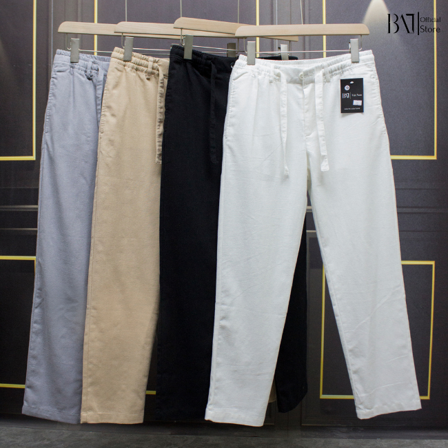 Quần đũi linen dài nam BAT STORE chất liệu đũi cao cấp thoáng mát ...