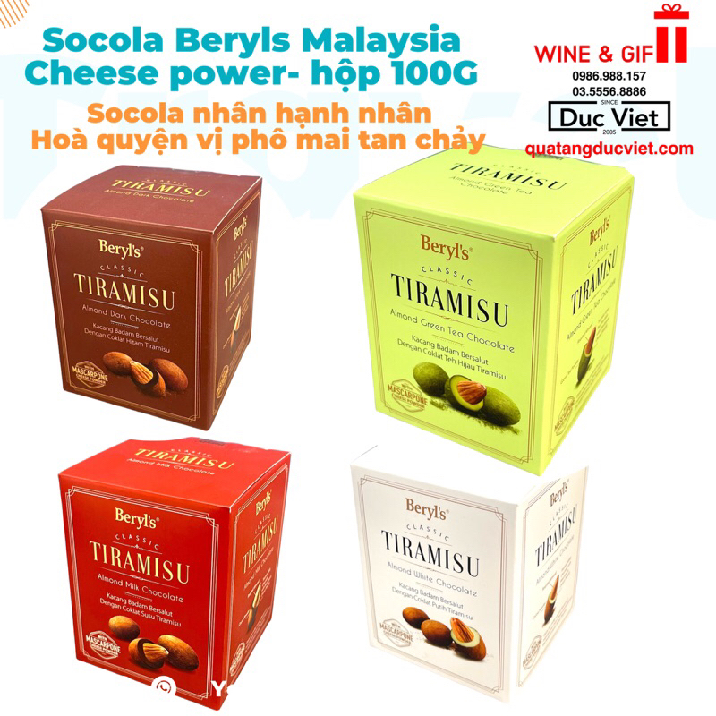 Socola Beryl’s Malaysia cheese power phô mai tan chảy | Shopee Việt Nam