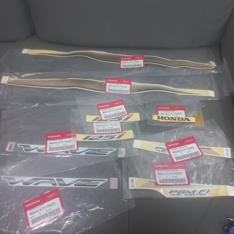 Tem Wave 125i led màu trắng : Fu led lên thái | Shopee Việt Nam