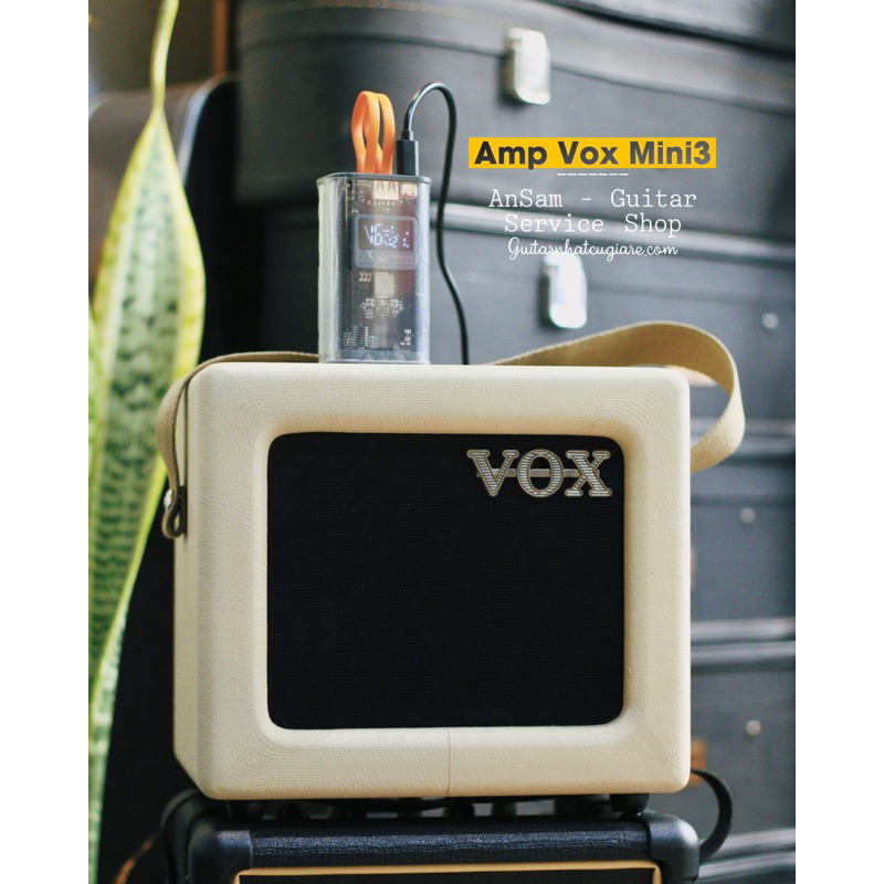 Amp Guitar Vox Mini 3/ Vox Mini 3-G2 nhỏ gọn đa năng cho đàn điện và ...