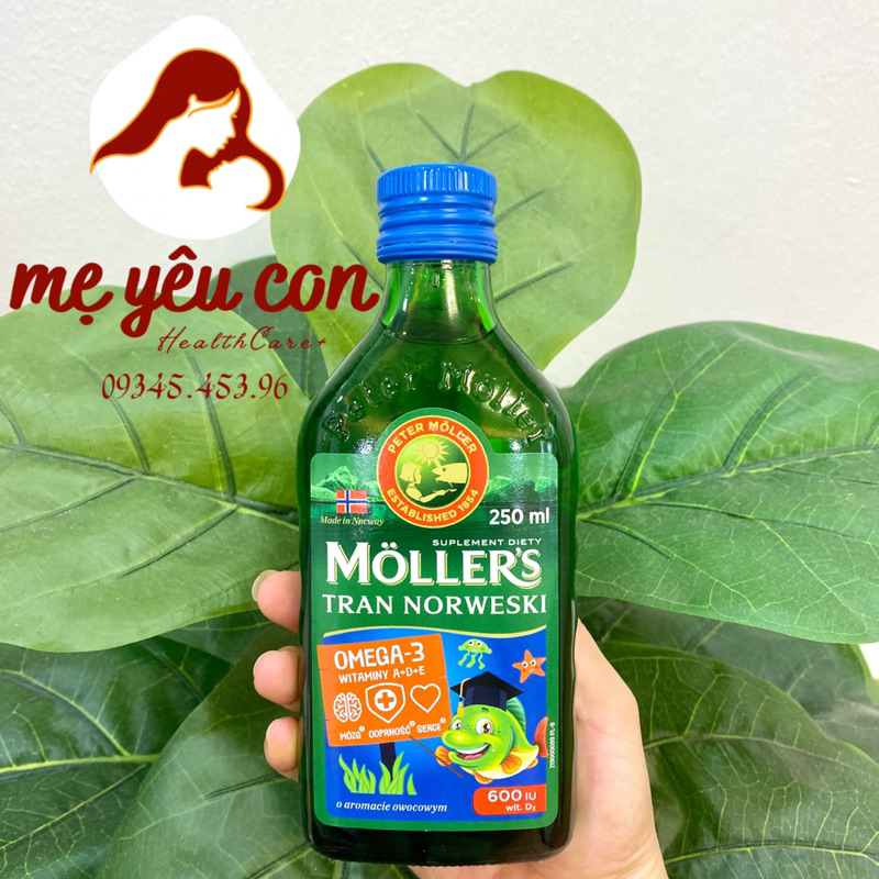 Dầu gan cá tuyết Omega 3 DHA Moller's | Shopee Việt Nam