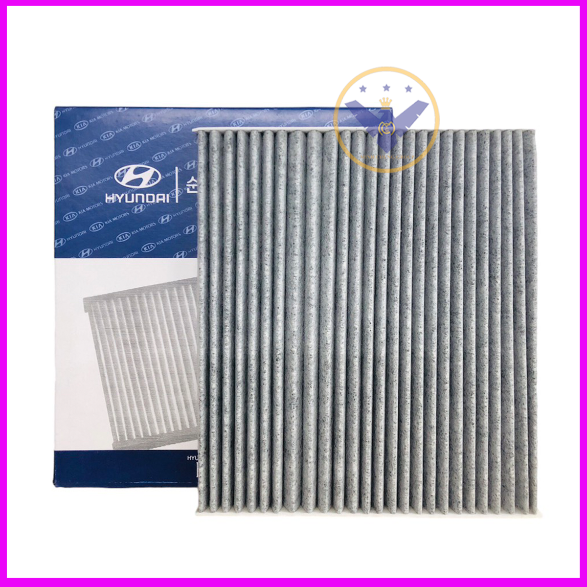 Lọc gió điều hòa than hoạt tính cho xe Santafe , Sedona, Cerato 2.0 ...