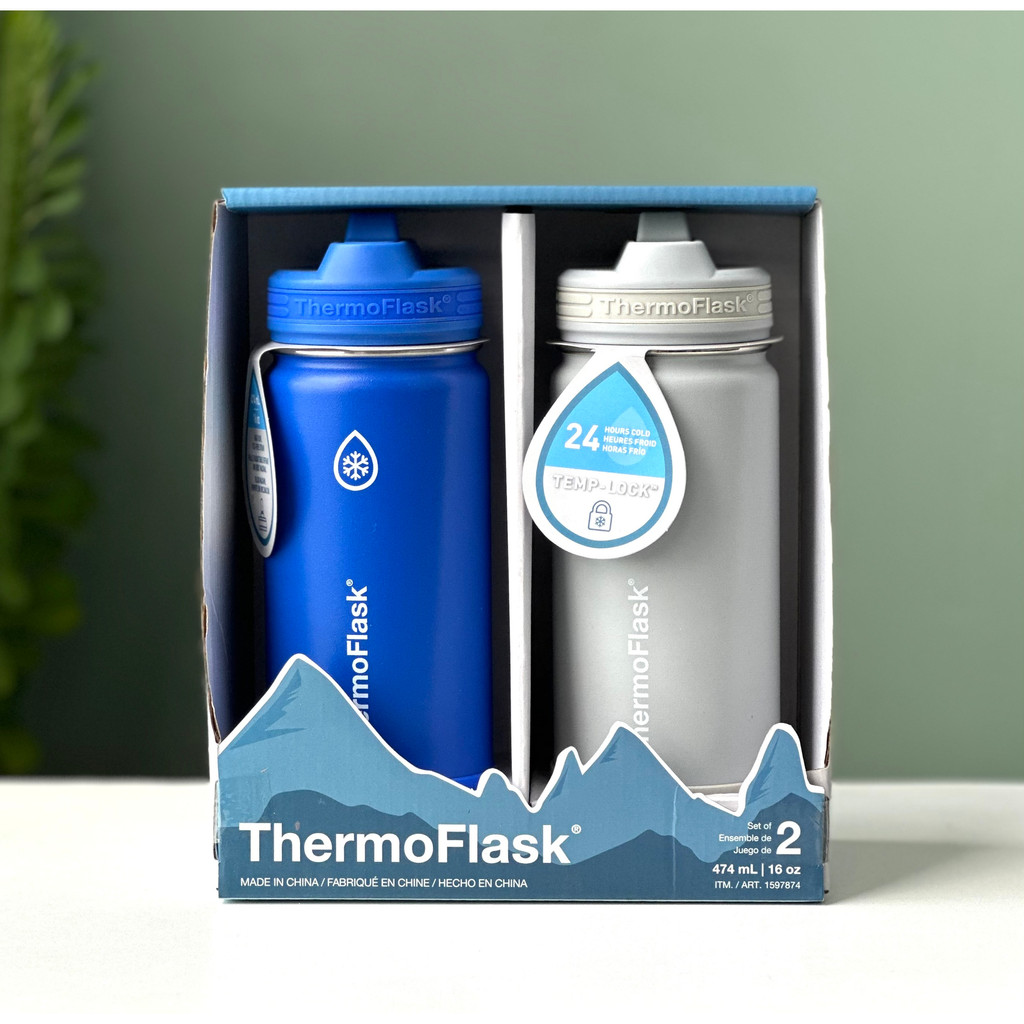 Bình giữ nhiệt ThermoFlask 474ml/ 1 set /2 bình | Shopee Việt Nam