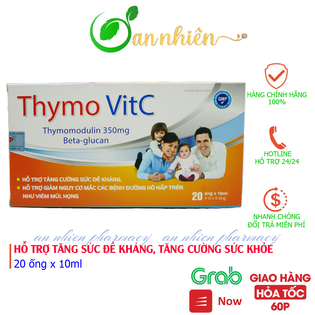 Thymo VitC - Hỗ trợ tăng cường sức đề kháng, tăng cường sức khỏe ...