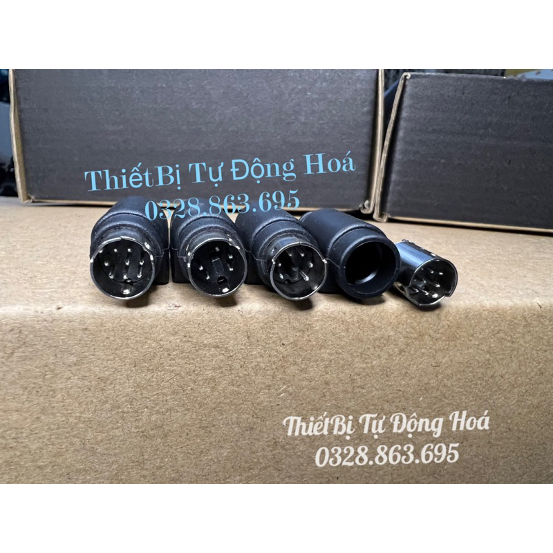 Jack tròn 5/6/8 pin dùng cho kết nối PLC | Shopee Việt Nam