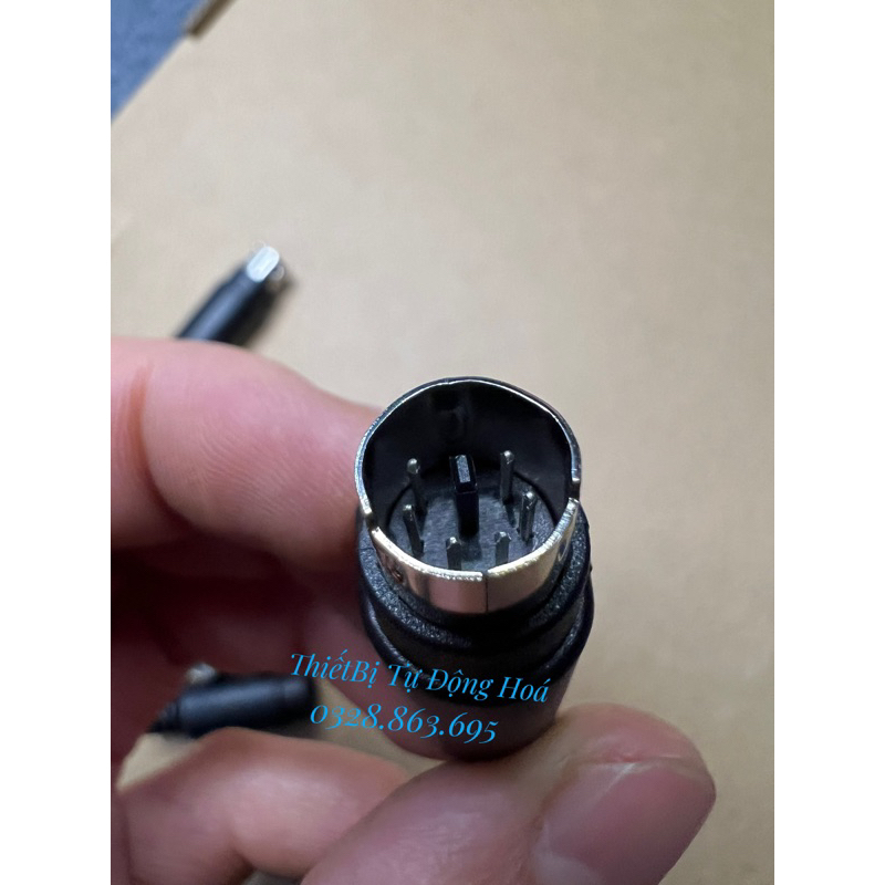 Jack tròn 5/6/8 pin dùng cho kết nối PLC | Shopee Việt Nam