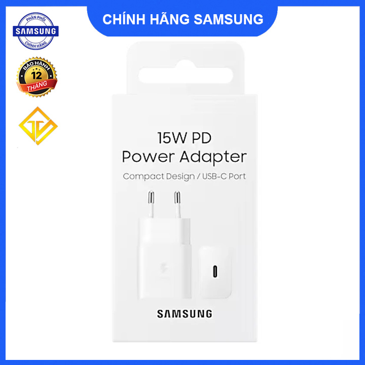 Củ Adapter Sạc Nhanh Type C 15W Samsung EP-T1510N - Hàng Chính Hãng | Shopee Việt Nam