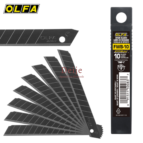 Hộp lưỡi dao siêu mảnh OLFA FWB-10 (10 lưỡi 12.5mm) cho dao OLFA FWP-1 Nhật Bản | Shopee Việt Nam