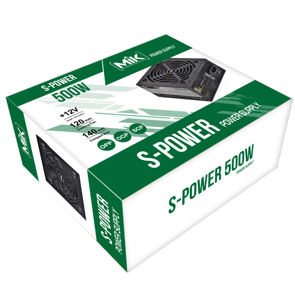 Nguồn máy tính MIK SPOWER 500W | Shopee Việt Nam