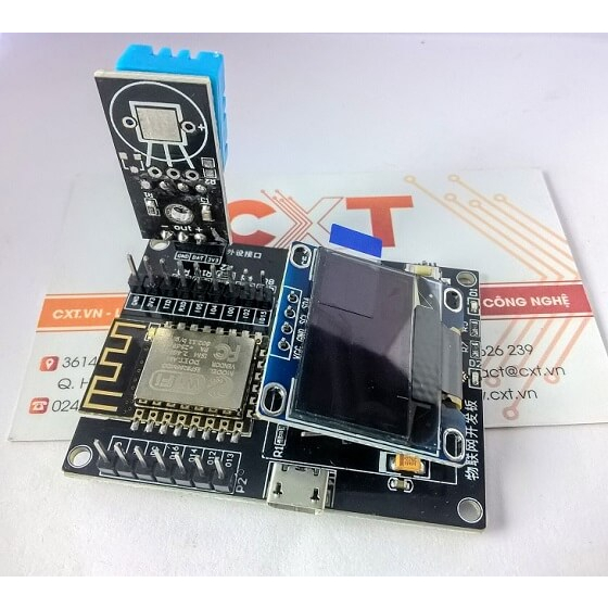 Esp8266 Iot Development Board Oled Display Module Dht11 Shopee Việt Nam 