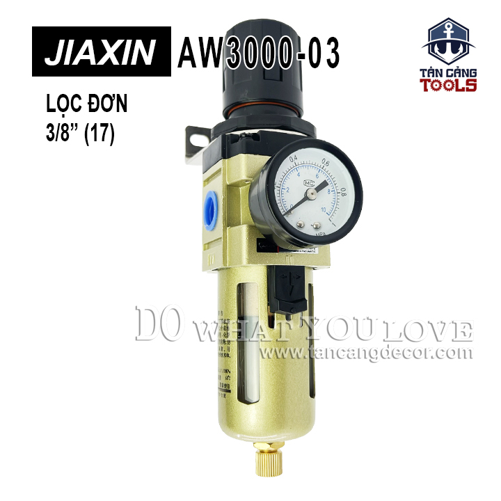 Bộ Lọc Nước Đơn Dành Cho Máy Nén Khí Jiaxin AW3000-03 ( Xả Nước Bằng ...