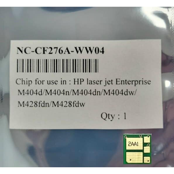 Chip 76A (CF276A) dùng cho máy in HP LaserJet 404n, 404dn, 404dw, MFP ...