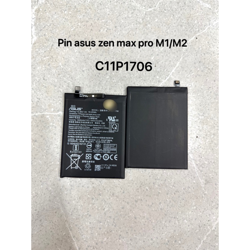 Pin asus zen max pro M1/asus zen max pro M2 newzin | Shopee Việt Nam