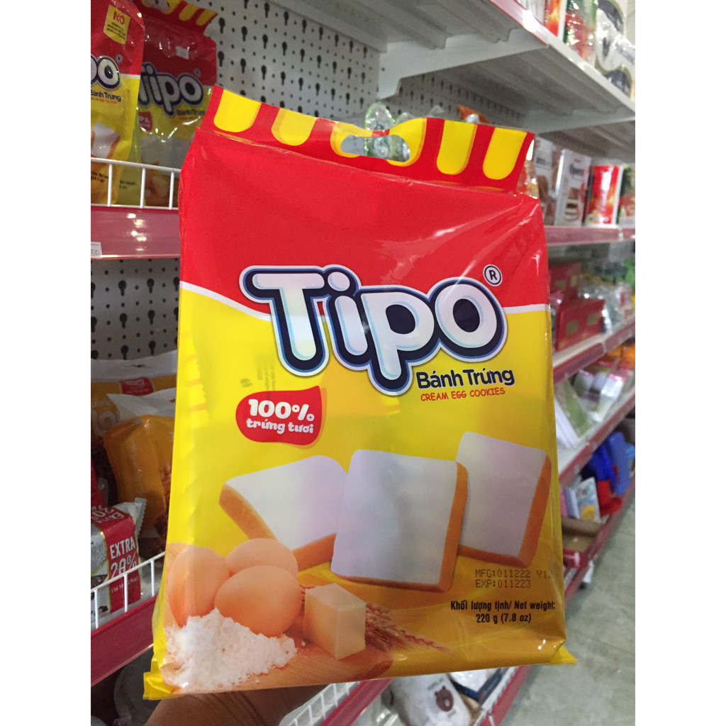 BÁNH TIPO TRỨNG HỮU NGHỊ 220g | Shopee Việt Nam