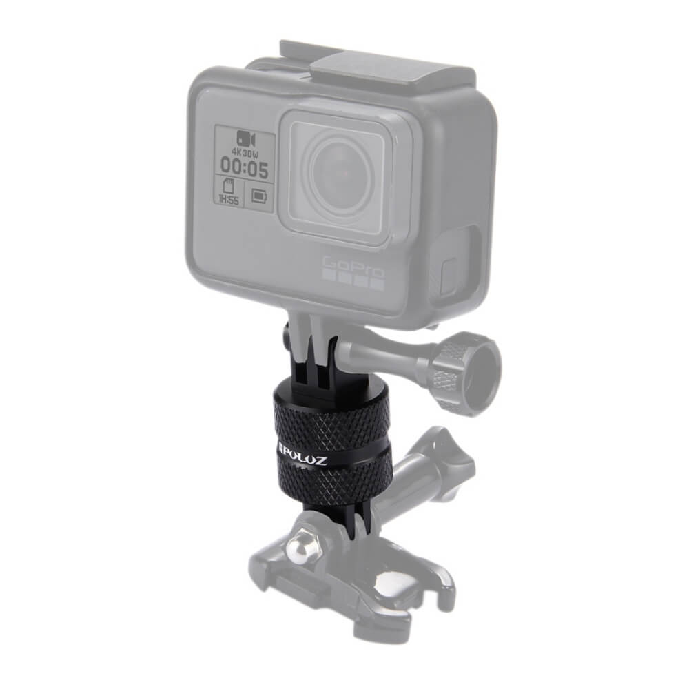 MOUNT XOAY 360 ĐỘ GOPRO VÀ ACTION CAM PULUZ CNC | Shopee Việt Nam