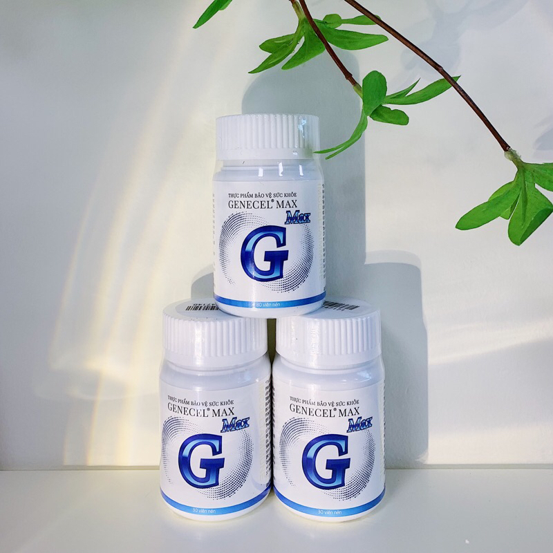 thực phẩm chức năng tăng sức đề kháng genecel max (1 hộp/30 viên ...
