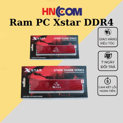 Ram PC tản nhiệt XSTAR DDR4 4GB / 8GB bus 2400Mhz / 2666MHz - Bảo hành ...