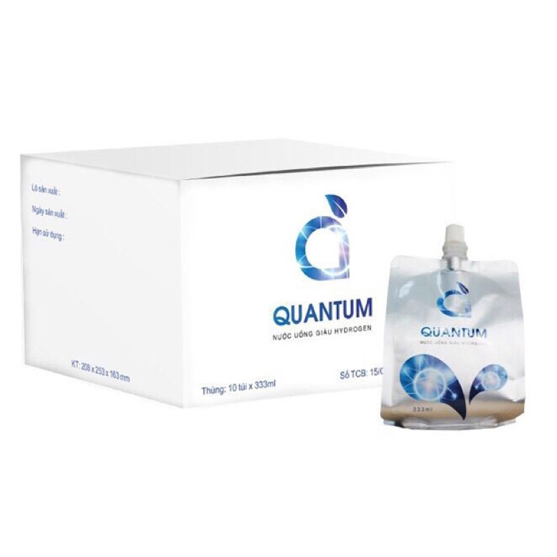 [CHÍNH HÃNG] NƯỚC UỐNG QUANTUM ION KIỀM GIÀU HYDROGEN | Shopee Việt Nam