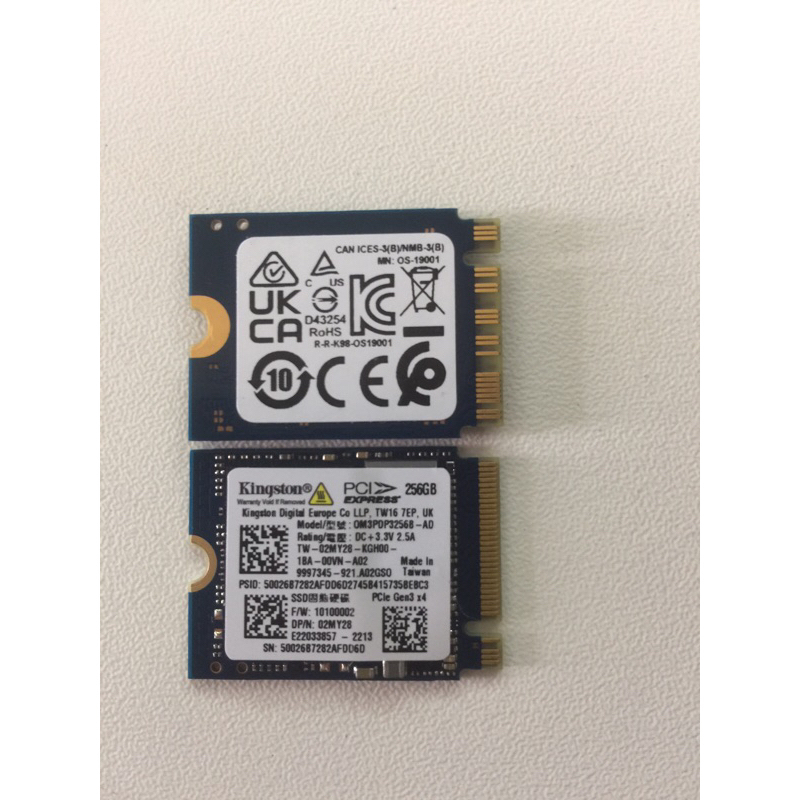 Thay ổ M2(2230) NVMe ssd 256 (Kingston) ssd zin tháo máy | Shopee Việt Nam