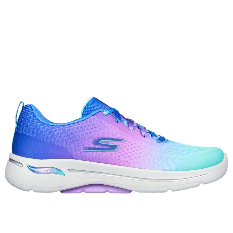 Giày Thể Thao Skecher Nữ Go Walk Arch Fit - Dynamic Vibes 124878-BLMT ...