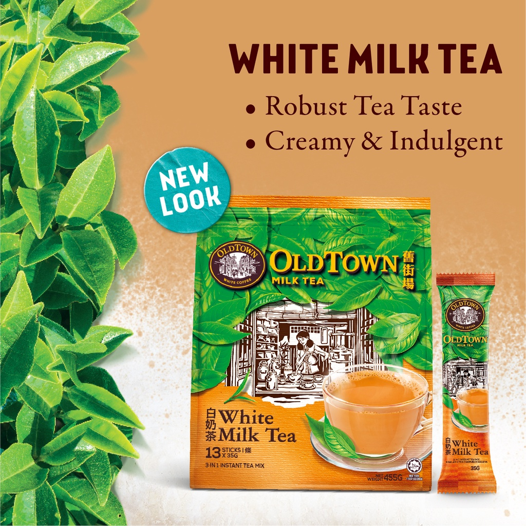 (HSD 09.2026) TRÀ SỮA TRẮNG OLDTOWN WHITE MILK TEA MALAYSIA 13 gói x 35g | Shopee Việt Nam