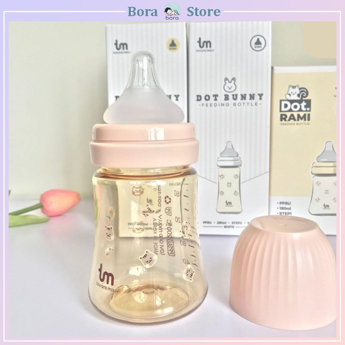 Núm ti Tovi And Molly DOT RAMI Hàn Quốc đủ size 1 - 4 Cam kết chính hãng | Shopee Việt Nam