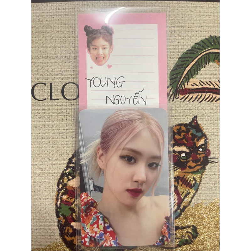 [CHÍNH HÃNG] TỔNG HỢP CARD FANSITE ROSÉ BLACKPINK | Shopee Việt Nam