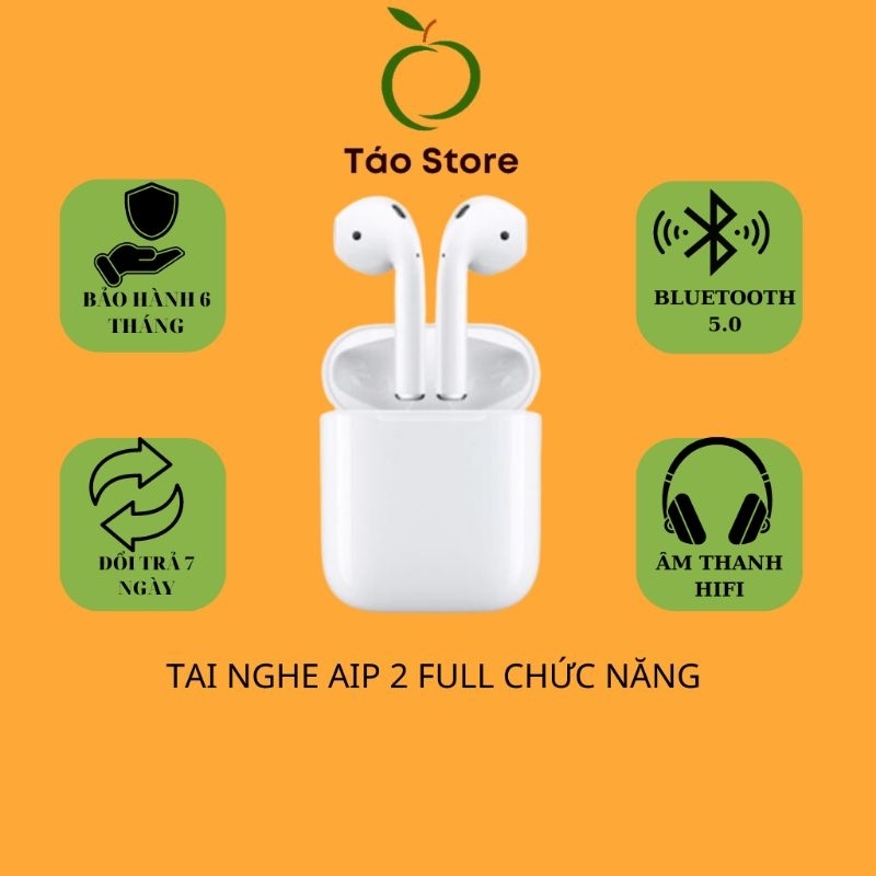 Tai Nghe Bluetooth AIP2 Full Chức Năng , Đổi Tên ,Định Vị , Pin Trâu 4 ...