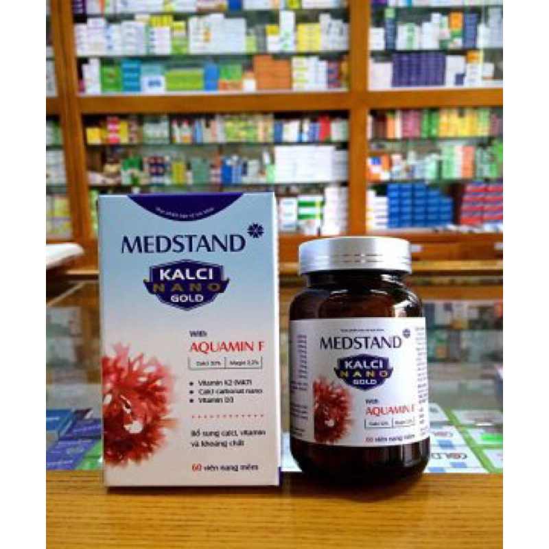 Medstand Kalci Nano Gold hỗ trợ phát triển chiều cao | Shopee Việt Nam