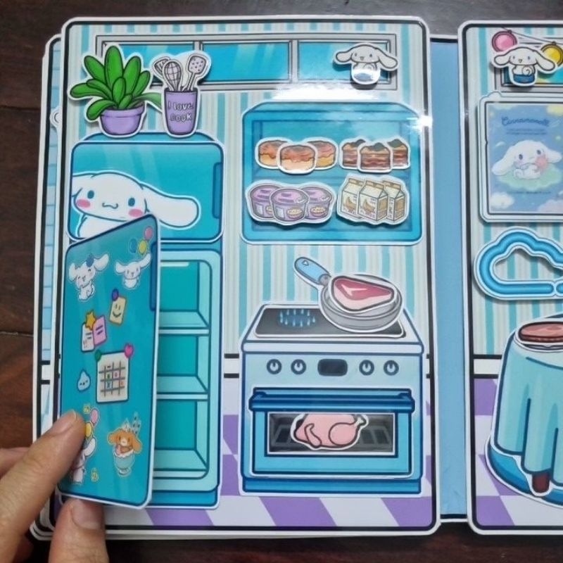 Candyhome paper - ngôi nhà cinnamoroll của búp bê giấy toca | Shopee ...