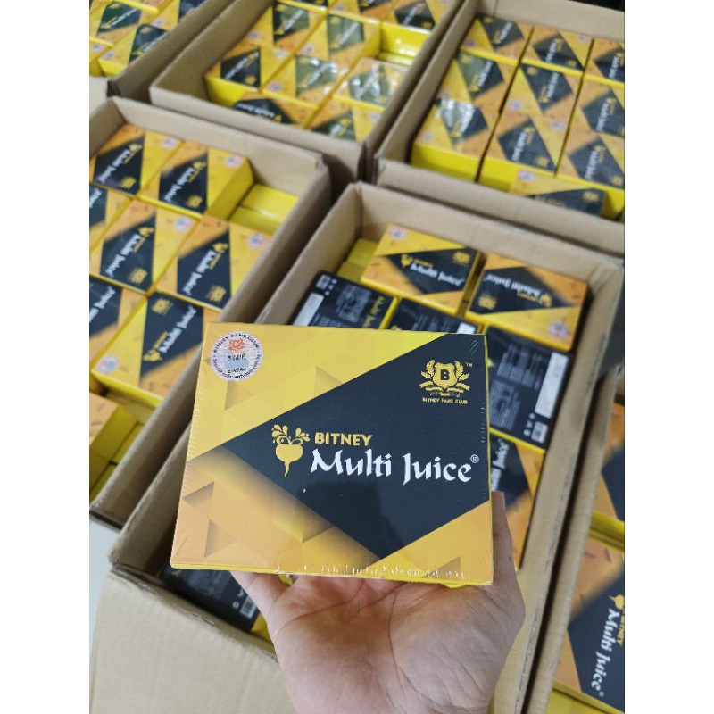 [ vị Cũ ] multi juice Bitney nhập khẩu Malaysia ( 1 hộp 10 gói ...