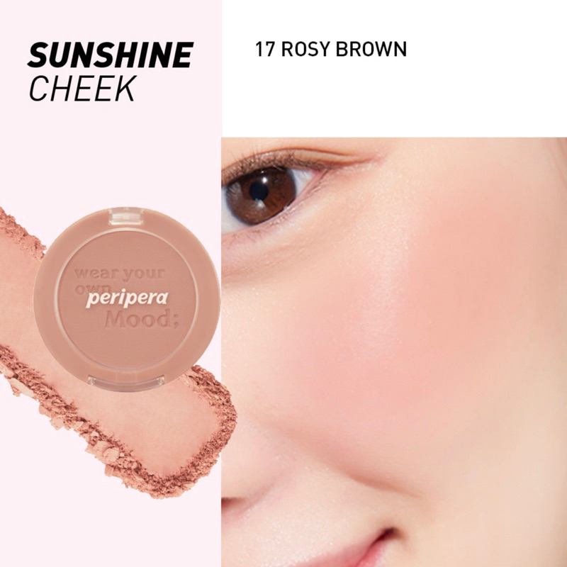 [Peripera] PHẤN MÁ HỒNG PERIPERA PURE BLUSHED SUNSHINE CHEEK | Shopee ...