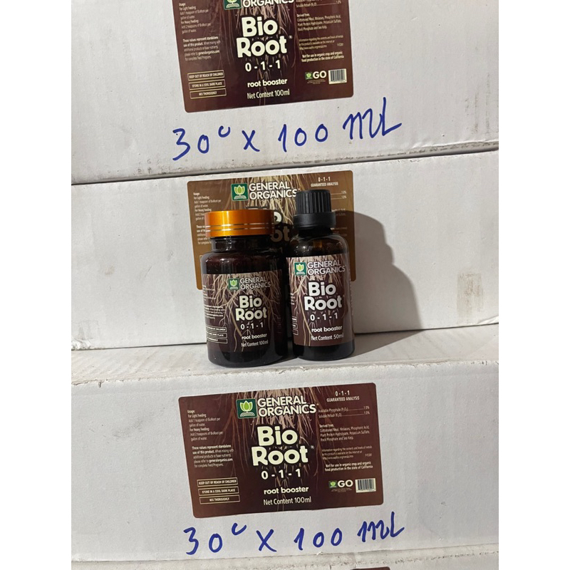 Chế phẩm hữu cơ kích rễ cực mạnh Bio Root 0-1-1 ( Chai 50ml - 100ml ...