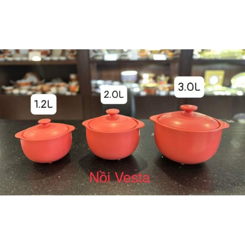 Nồi sứ dưỡng sinh VESTA 1.2L/2L/3L (hàng lổi nhẹ) | Shopee Việt Nam