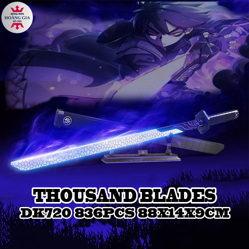 Đồ Chơi Lắp Ráp Mô Hình Kiếm Katana Magic Knife Thousand Blades Của Wu ...