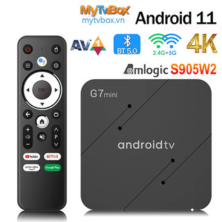 Tivi Box G7 Mini Điều Khiển Giọng Nói Wifi Kép Bluetooth RAM 2GB ...
