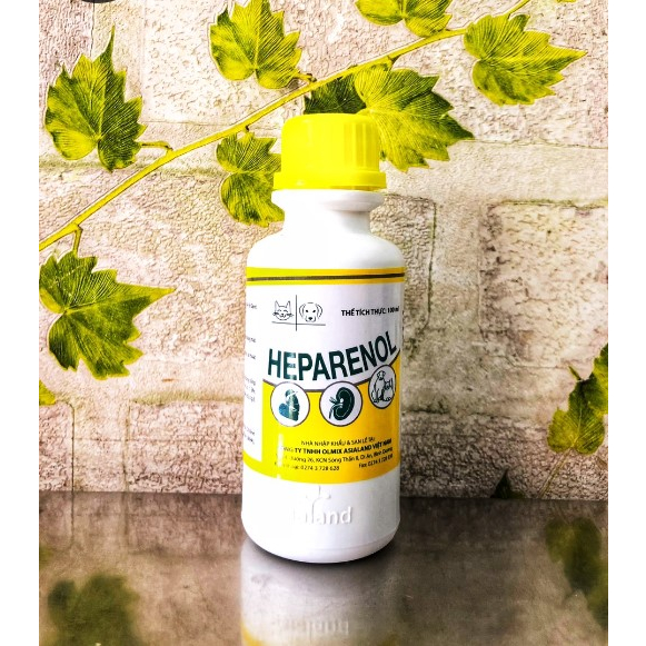 Heparenol (Hàng Pháp) Bổ Gan Thận, Hỗ Trợ Tiêu Hóa Cho Chó Mèo Chai ...
