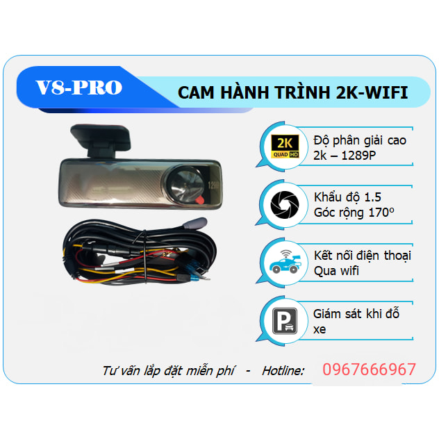 Cam hành trình V8pro | Shopee Việt Nam