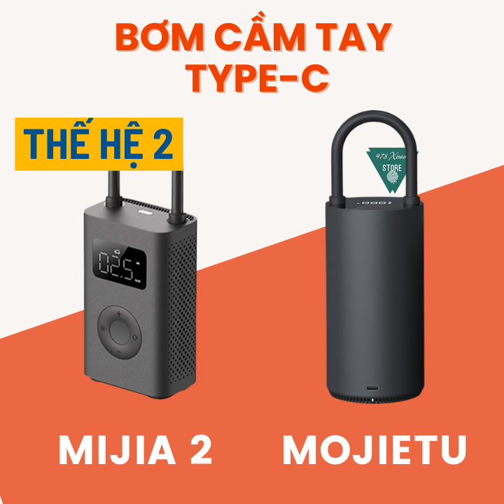 Bơm cầm tay đa năng Xiaomi Mijia Bicycle Pump MJCQB06QW - Máy bơm lốp ...