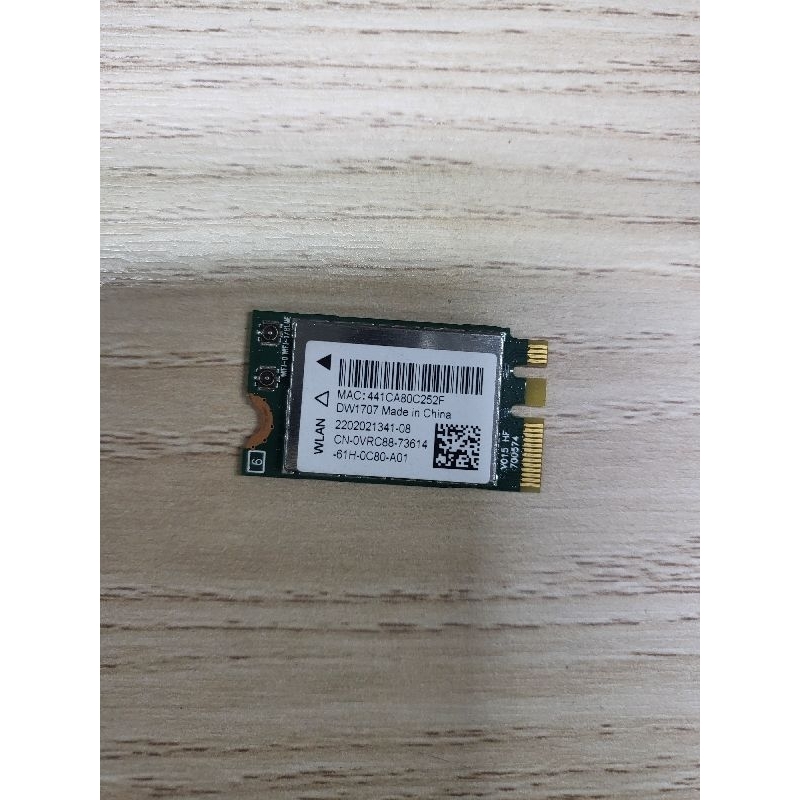 Card wifi máy tính Dell đồng bộ DW1707 chân M2 NGFF | Shopee Việt Nam