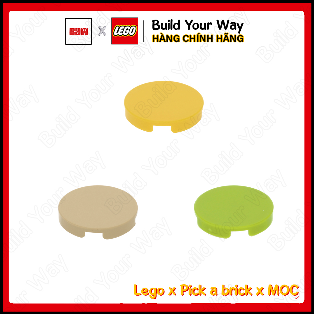 Gạch Lego tấm trơn hình tròn 2x2 / Part 14769: Tile, Round 2 x 2 with ...