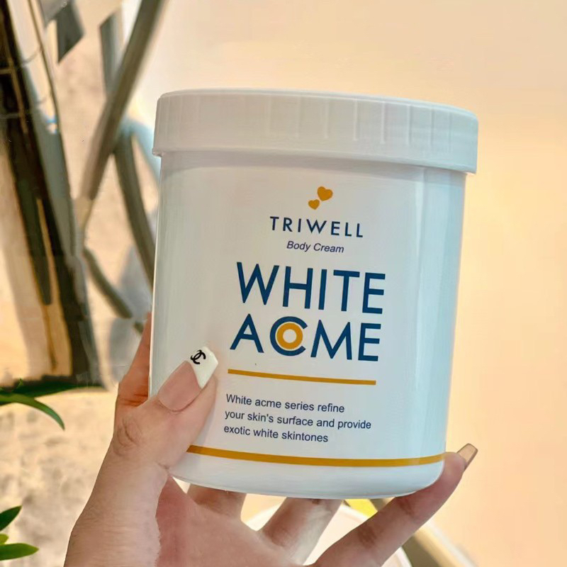 Kem Dưỡng Trắng Da Body Triwell White Acme 500ml Thành Phần Chính Là ...