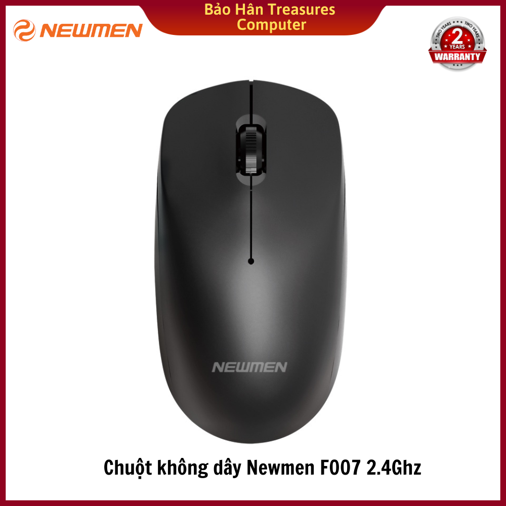 Chuột không dây Newmen F007 Đen / Hồng 2.4Ghz - Hàng Chính Hãng ...