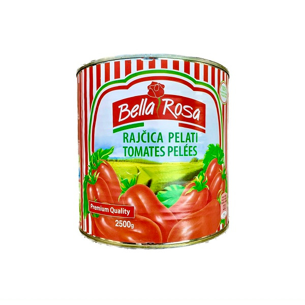 Cà chua nguyên trái Rosa Bella - Rosa Bella whole peel tomato 2,5kg ...