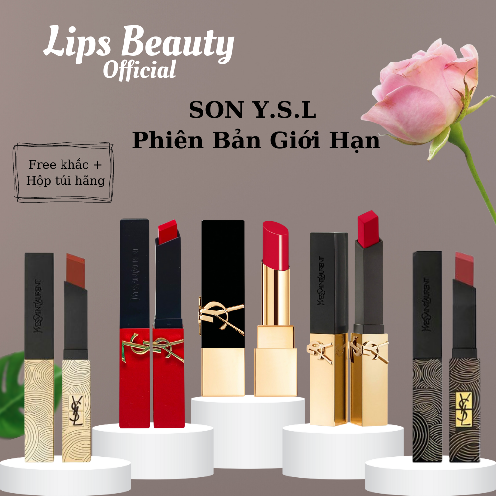 [Mẫu Hot] Son YSL Limited Edition có 4 dòng GIỚI HẠN mới nhất 2022 ...