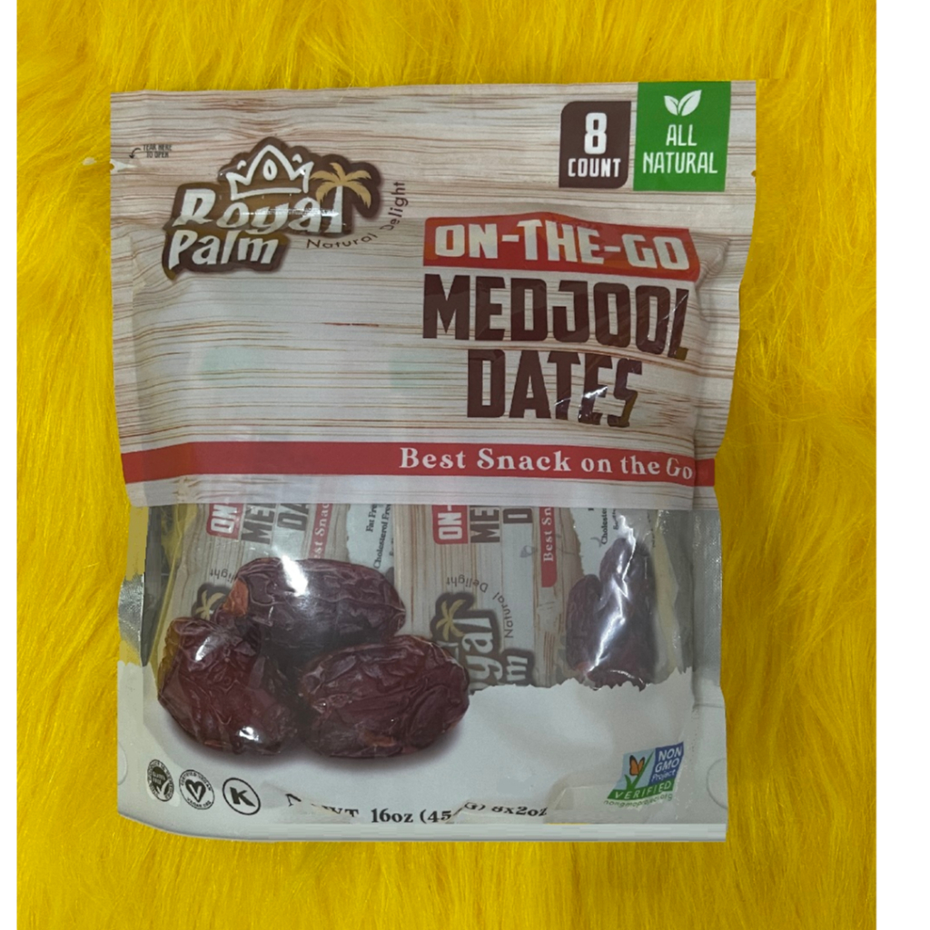 Chà là Royal Palm ALL NATURAL ON-THE-GO MEDJOOL DATES Best Snack on the ...