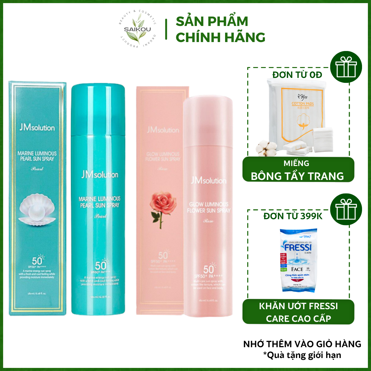Xịt Chống Nắng Nâng Tone Da JM Solution Luminous Sun Spray 180ml, Xịt ...