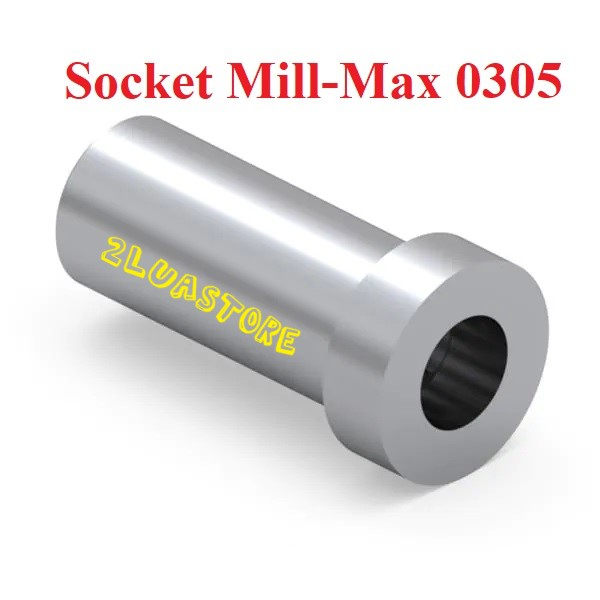 Combo 10 socket Mill Max 0305 dùng mod hotswap cho PCB mạch hàn ...