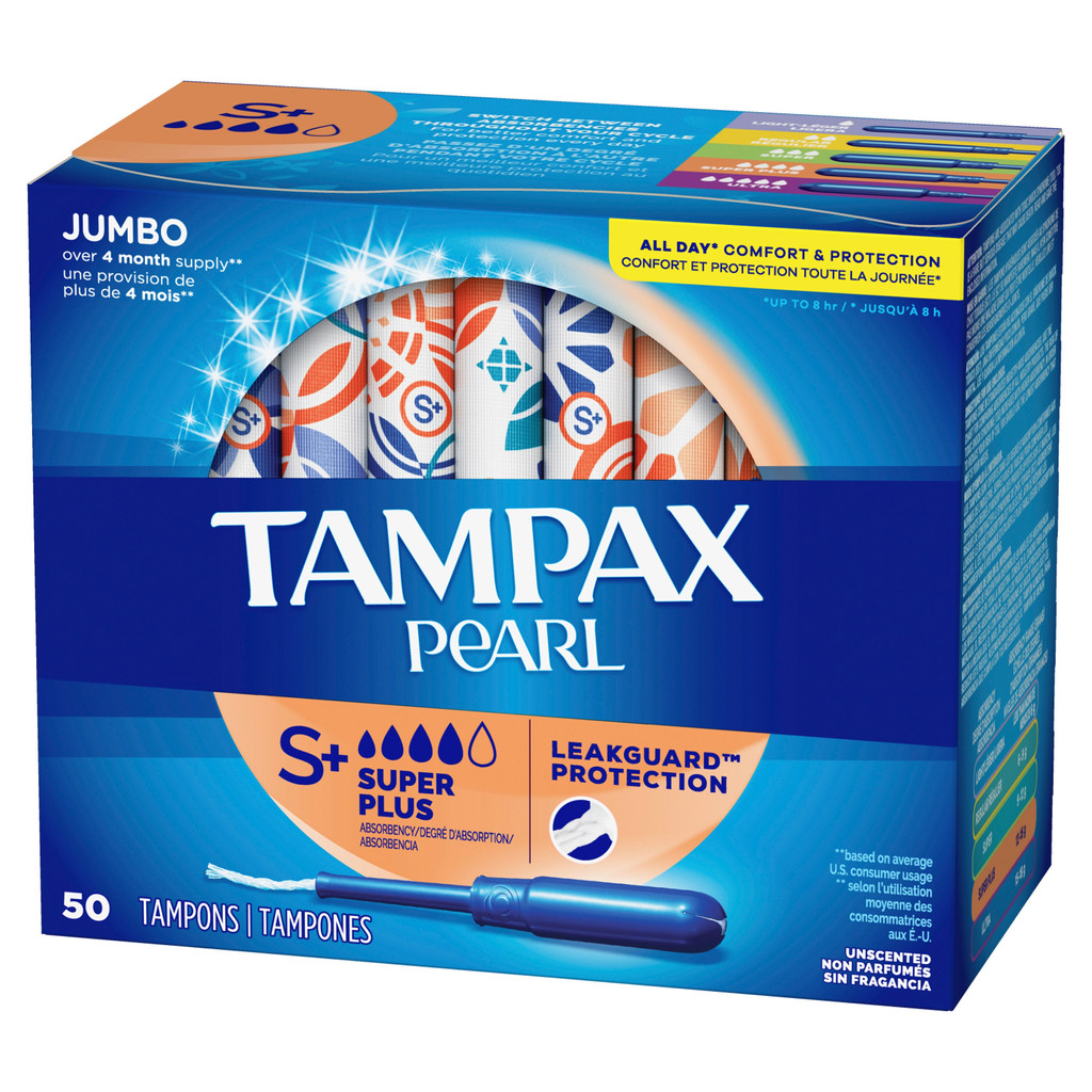 Băng vệ sinh dạng ống Tampon Tampax Pearl Regular/ Super/ Super Plus ...